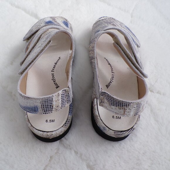 Barefoot Freedom | Shoes | Barefoot Freedom Snake Print Leather Velcro ...